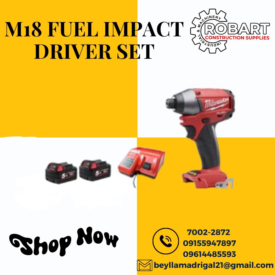 M18 FUEL IMPACT DRIVER SET on Carousell M18 FUEL IMPACT DRIVER SET on Carousell