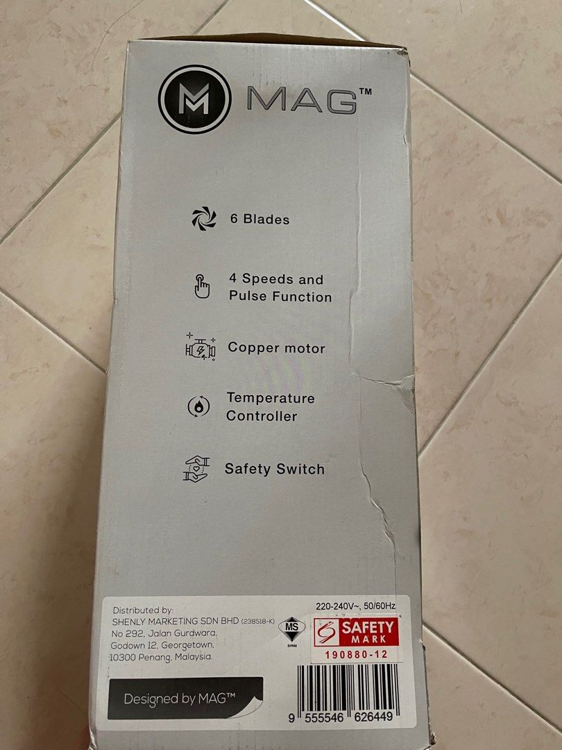 MAG 2IN1 blender with mill, TV & Home Appliances, Kitchen Appliances ...