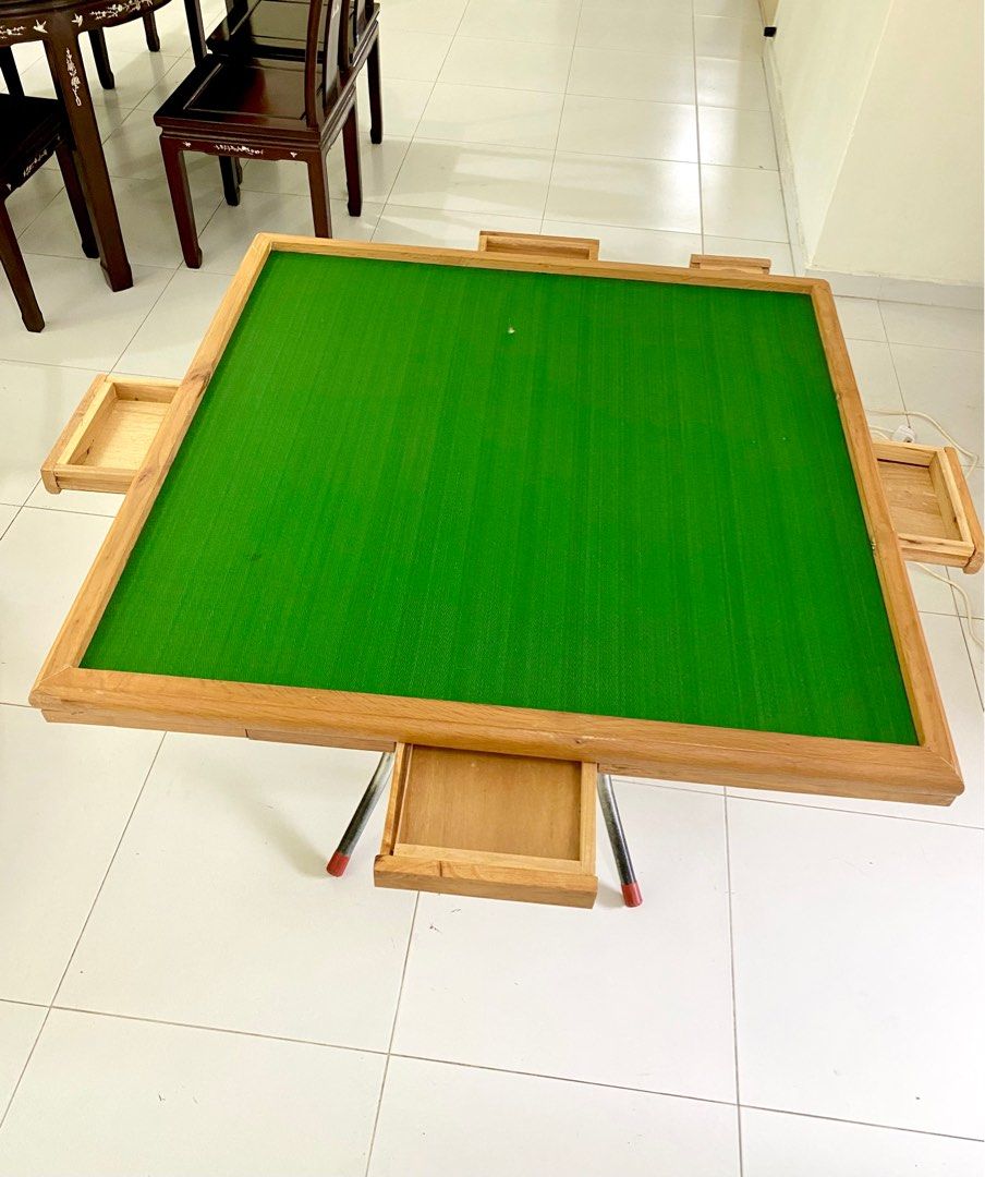 Mahjong Table, Furniture & Home Living, Furniture, Other Home Furniture ...