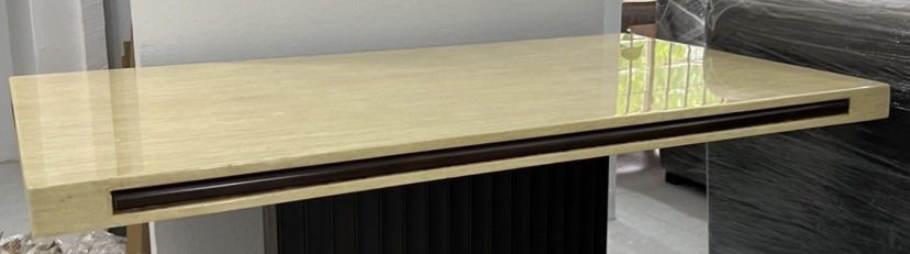 Travertine Marble Table TOP ONLY ( NO STAND), Furniture & Home Living ...