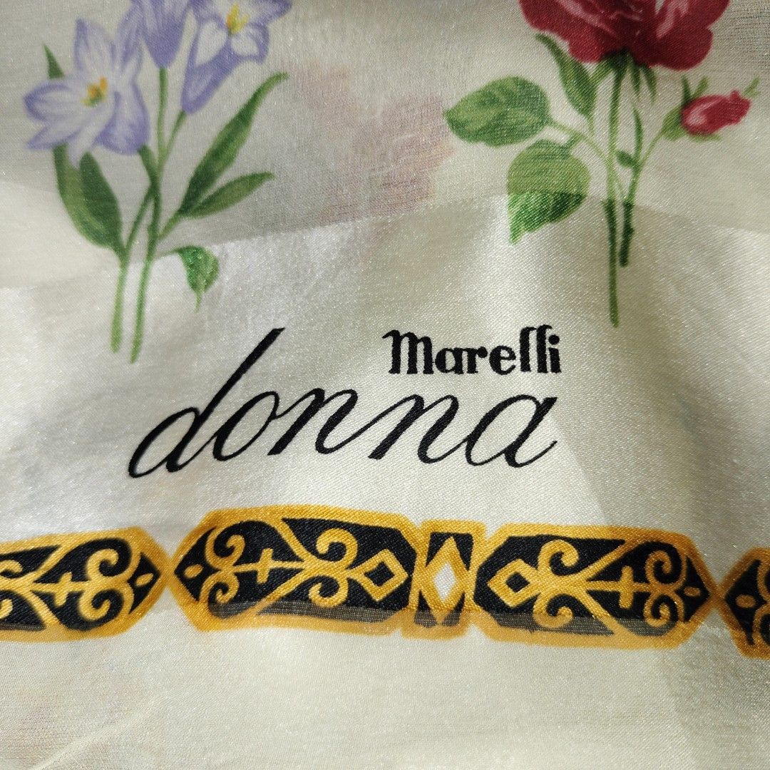 Marelli donna SILK SCARF, Women's Fashion, Watches & Accessories ...