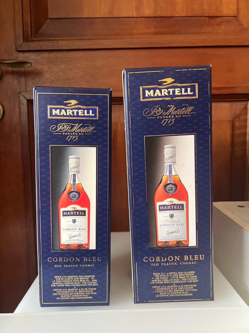 Martell Cordon Bleu 700ml / 1L, Food & Drinks, Alcoholic Beverages on ...