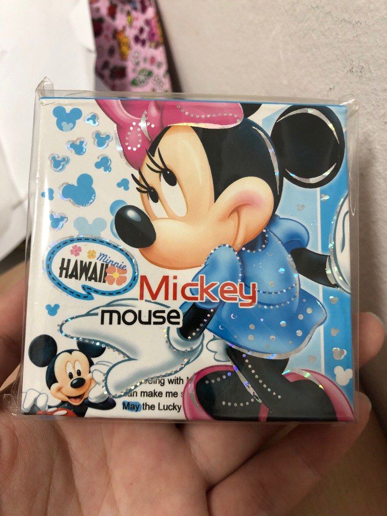 Mickey and Minnie Mouse notepad, Hobbies & Toys, Stationery & Craft ...