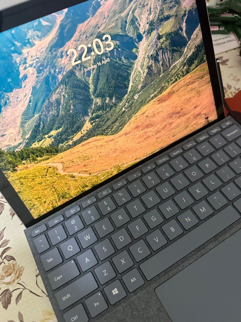 Microsoft Surface 3 with keyboard, Computers & Tech, Laptops & Notebooks on Carousell