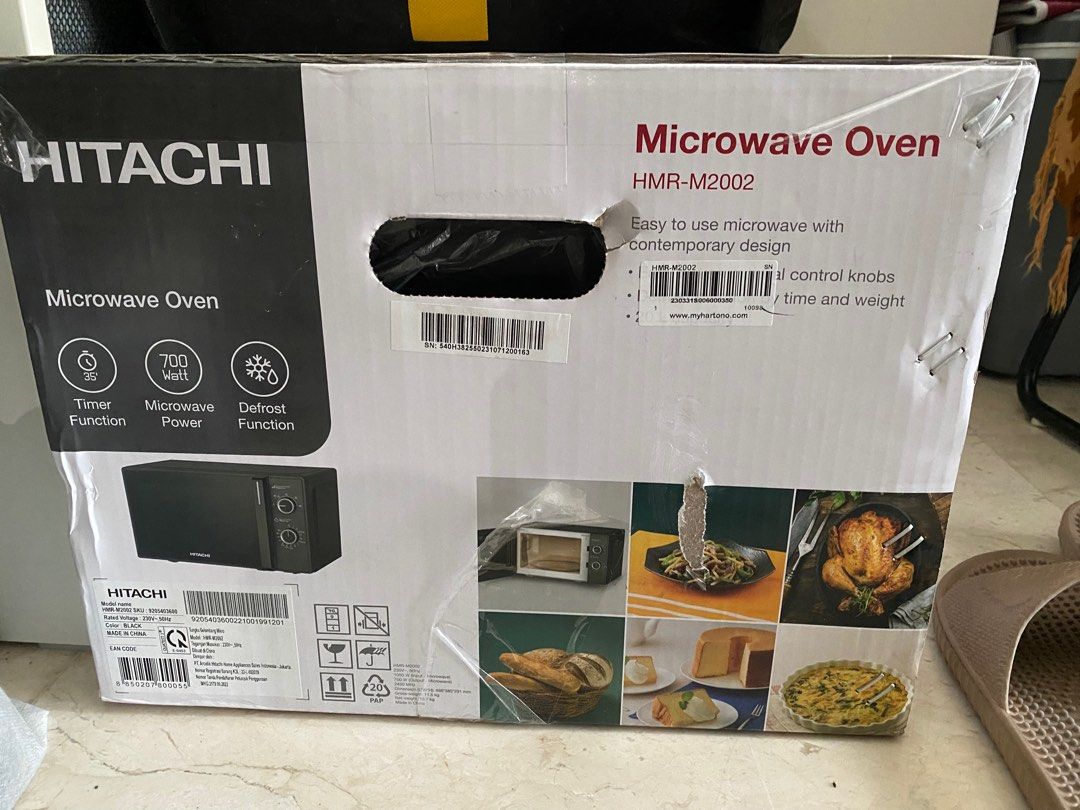 Microwave Hitachi, Kitchen & Appliances di Carousell