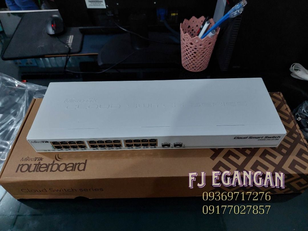 Mikrotik CSS326-24G-2S+RM | Mikrotik Cloud Smart Switch 326-24G-2S+RM, Computers & Tech, Parts ...
