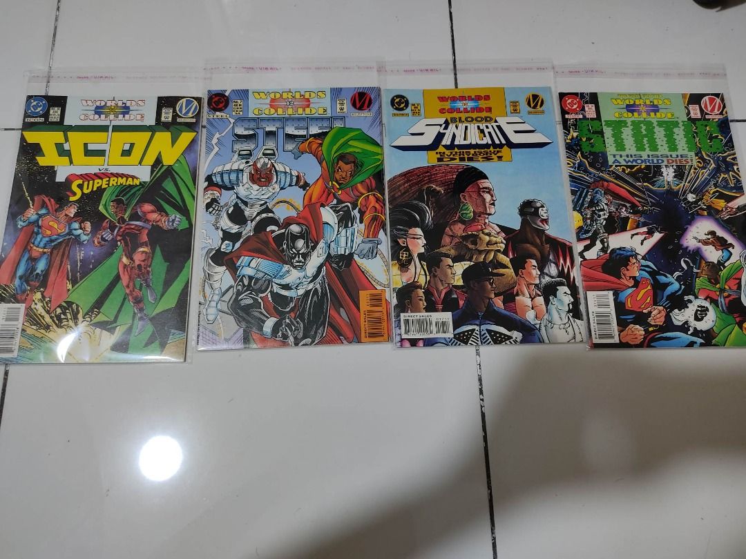 Milestone Comics Collection - Worlds Collide, Hardware, Icon, Steel ...