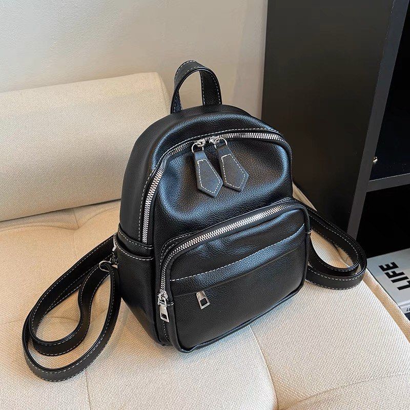 Mini Black Backpack, Women's Fashion, Bags & Wallets, Backpacks on Carousell