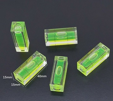 Mini Small Water Bubble Balance Ruler Tool Rectangle Square Base DIY ...