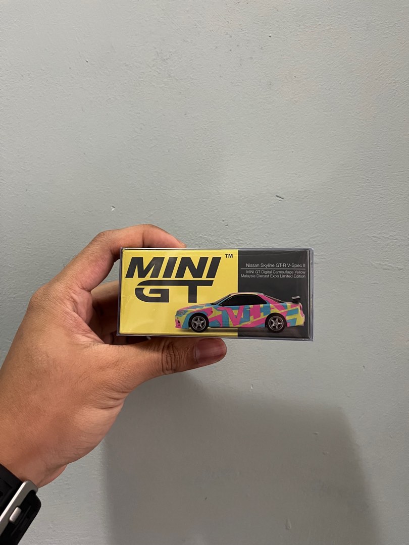 MiniGT Nissan Skyline GT-R (R34) V-Spec II (Malaysia Diecast Expo ...