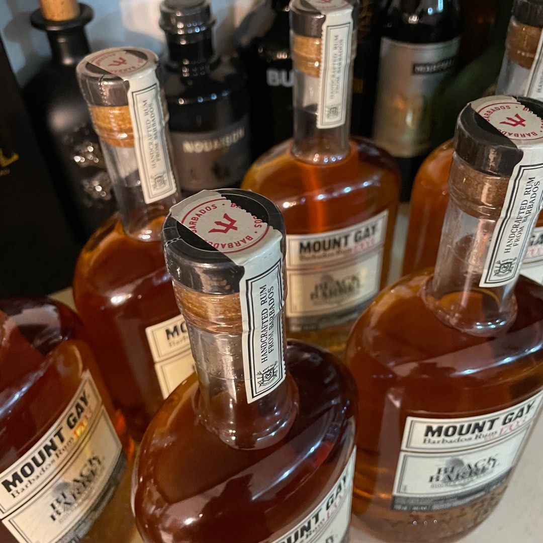 Mount Gay Black Barrel Rum double cask blend Premium 700ml, Food ...