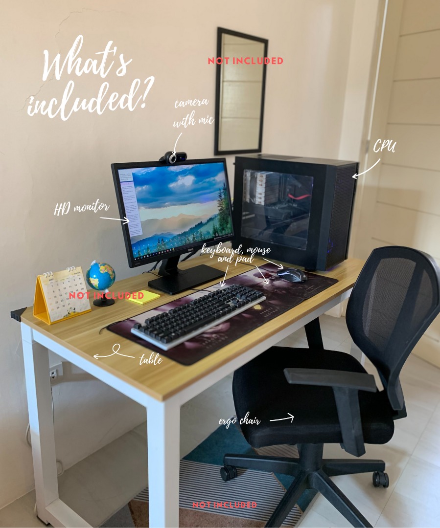 Moving Out Sale: Complete Computer Setup WFH Gaming on Carousell