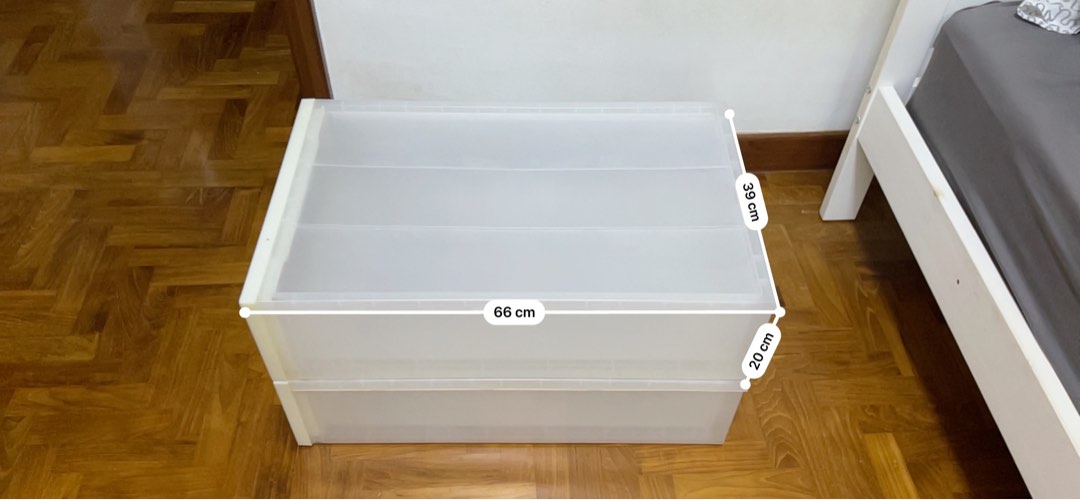 Muji storage boxes x3, Furniture & Home Living, Home Improvement ...