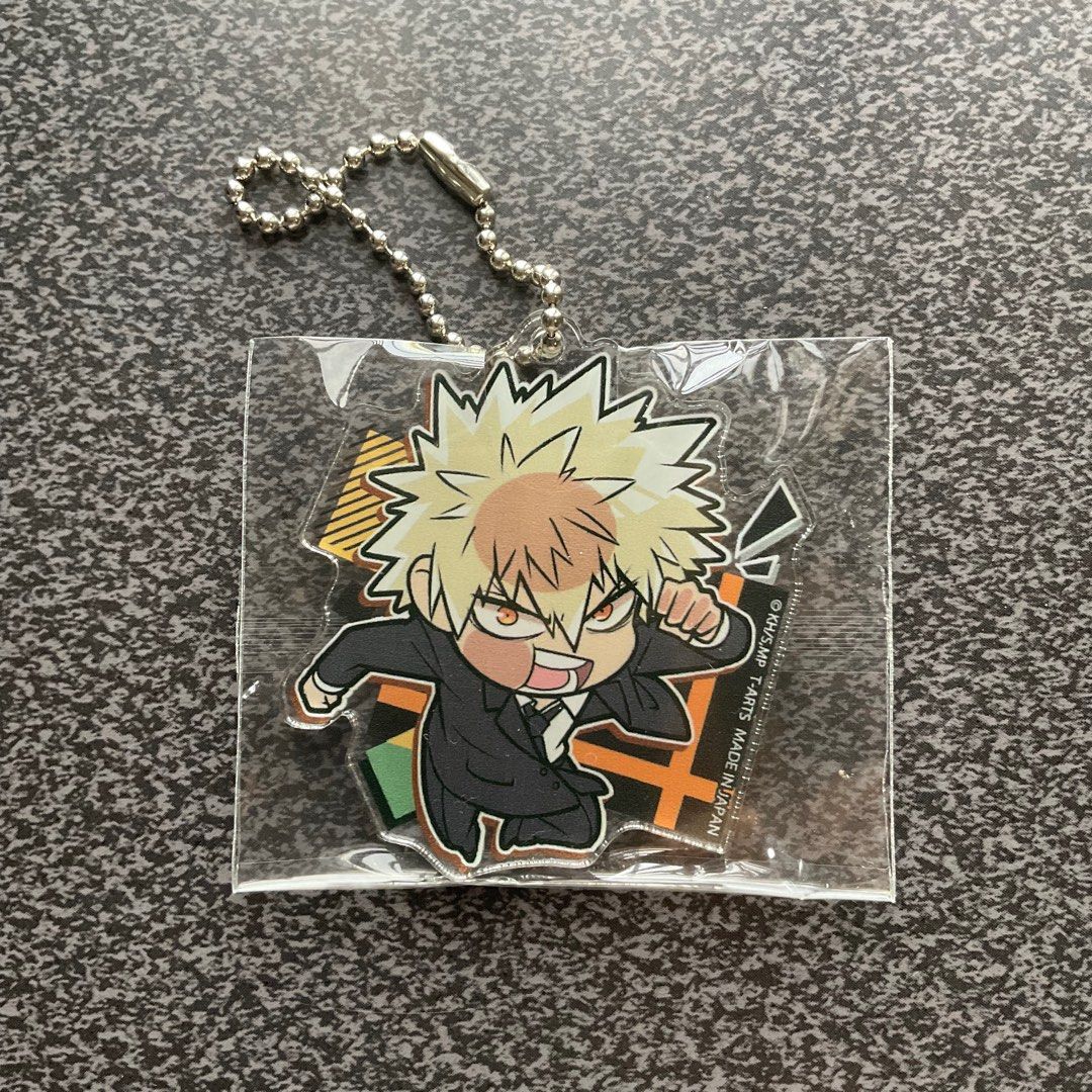 My Hero Academia Official Acrylic Keychain Merchandise (Deku, Bakugo ...