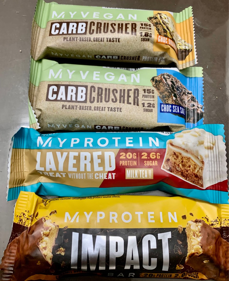 Myprotein Whey Protein Bar Snacks Powder Sample Size, Health ...