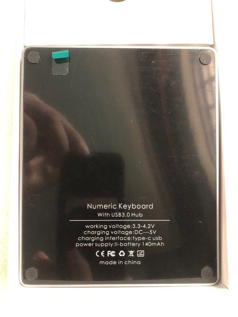 N970 Pro Bluetooth Numeric Keyboard, Computers & Tech, Parts ...