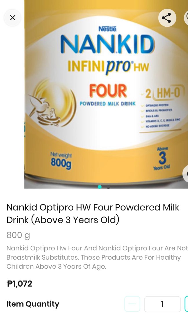 Nankid Infinipro HA, Health & Nutrition, Family Planning on Carousell