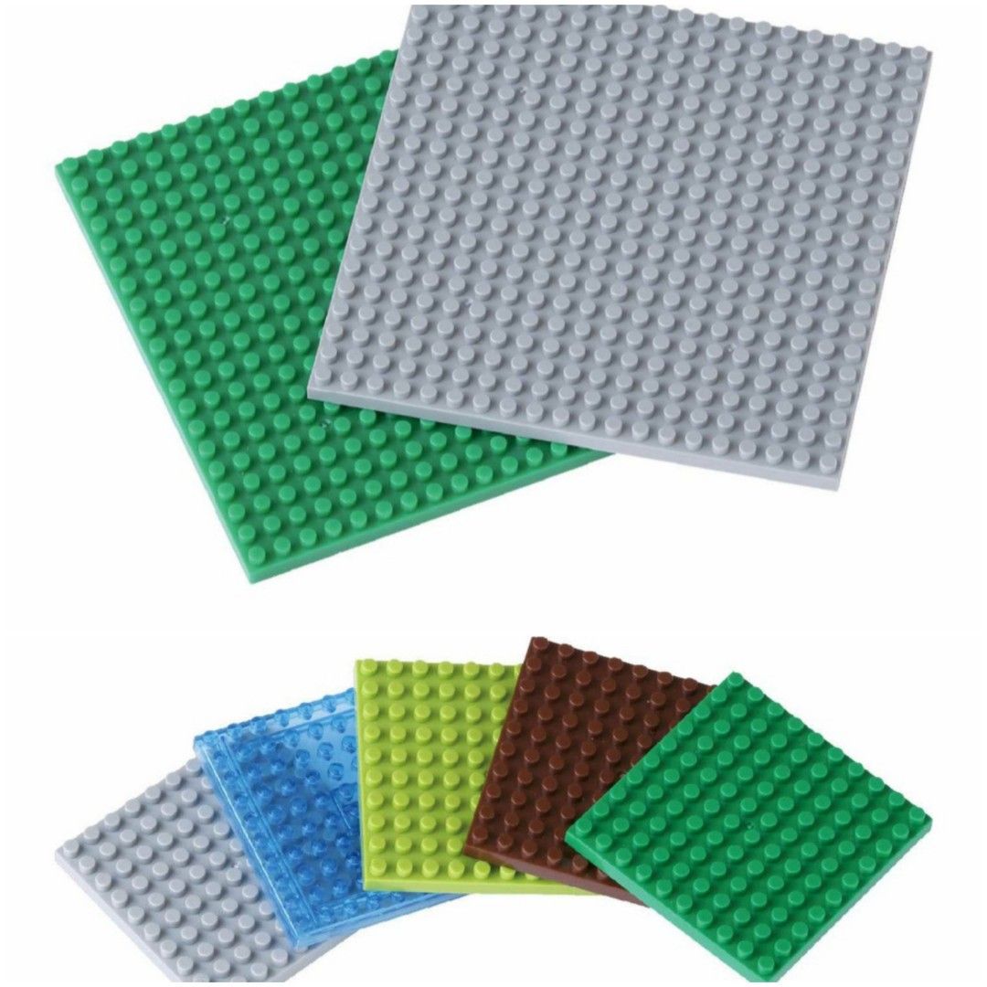 Nanoblock NB-024 Plate Set (10 x 10) and Nanoblock NB-025 Plate Set (20 x 20), Hobbies & Toys ...