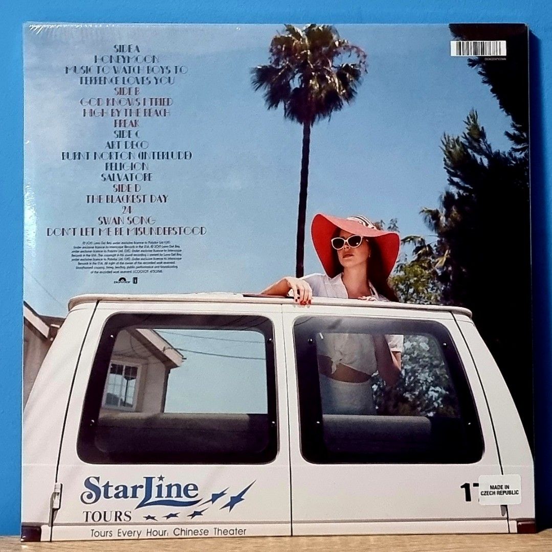 NEW 2LP : Lana Del Rey - Honeymoon, Hobbies & Toys, Music & Media, Vinyls on Carousell