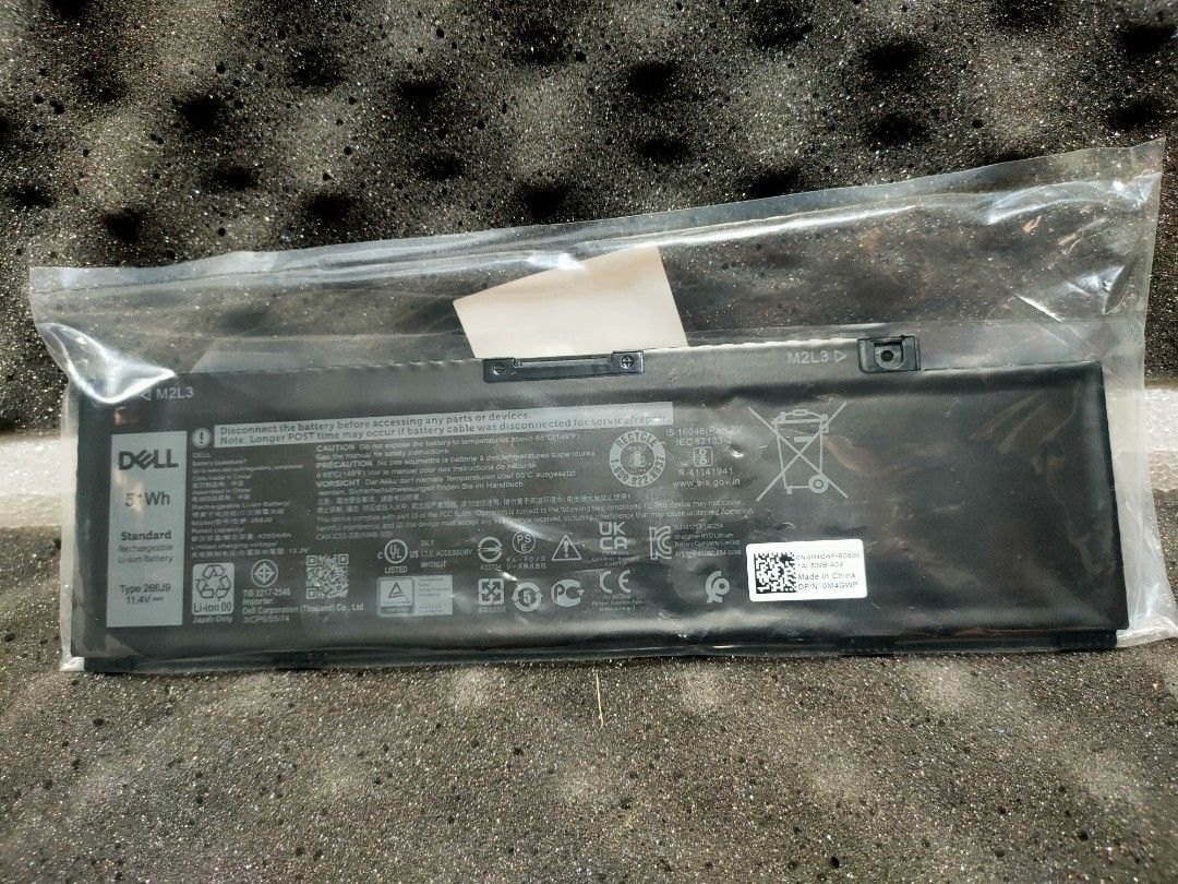 New Dell Original Laptop Battery 266J9, Computers & Tech, Laptops ...