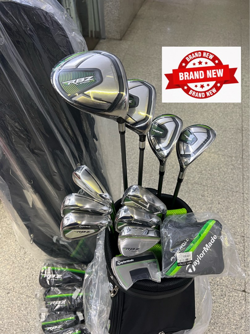NEW TaylorMade RBZ SpeedLite Full Golf Set (11 Pieces) [Regular Flex ...