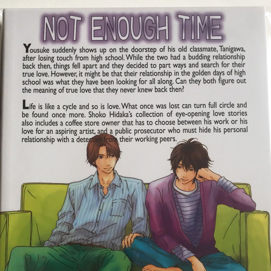 Not Enough Time by Shoko Hidaka (Official English BL Manga), Hobbies & Toys, Books & Magazines ...
