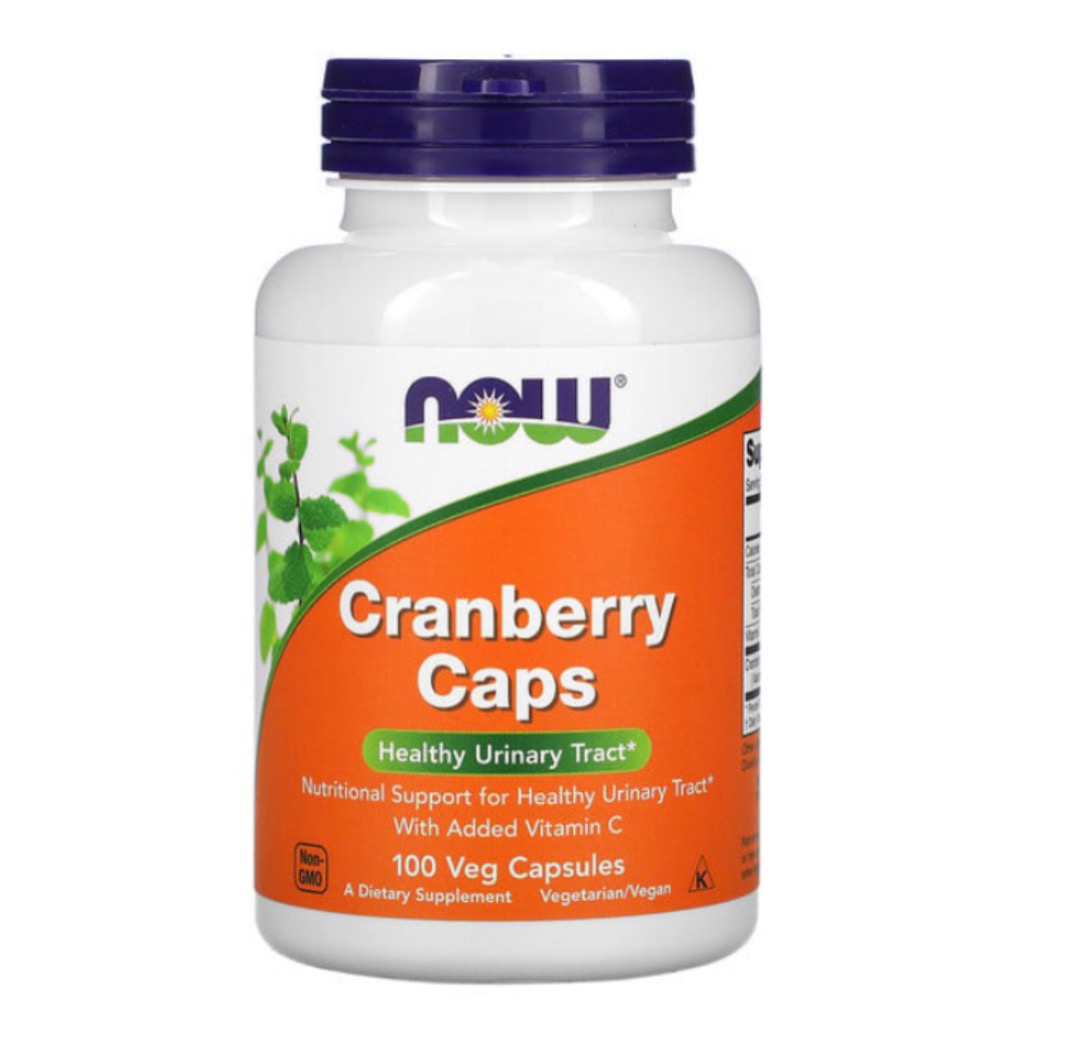 Now Cranberry Caps 100 veg capsules expiry date 06/2025, 健康及營養食用品, 健康補充 ...