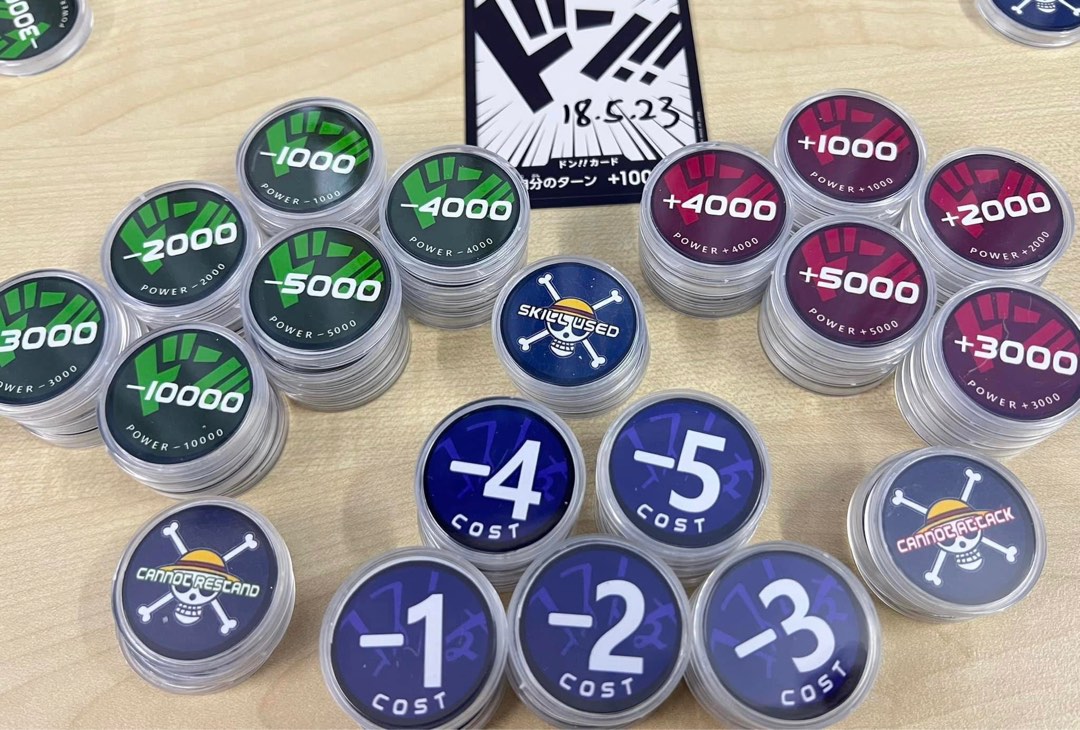 One-Piece Custom Made Token, Hobbies & Toys, Toys & Games on Carousell