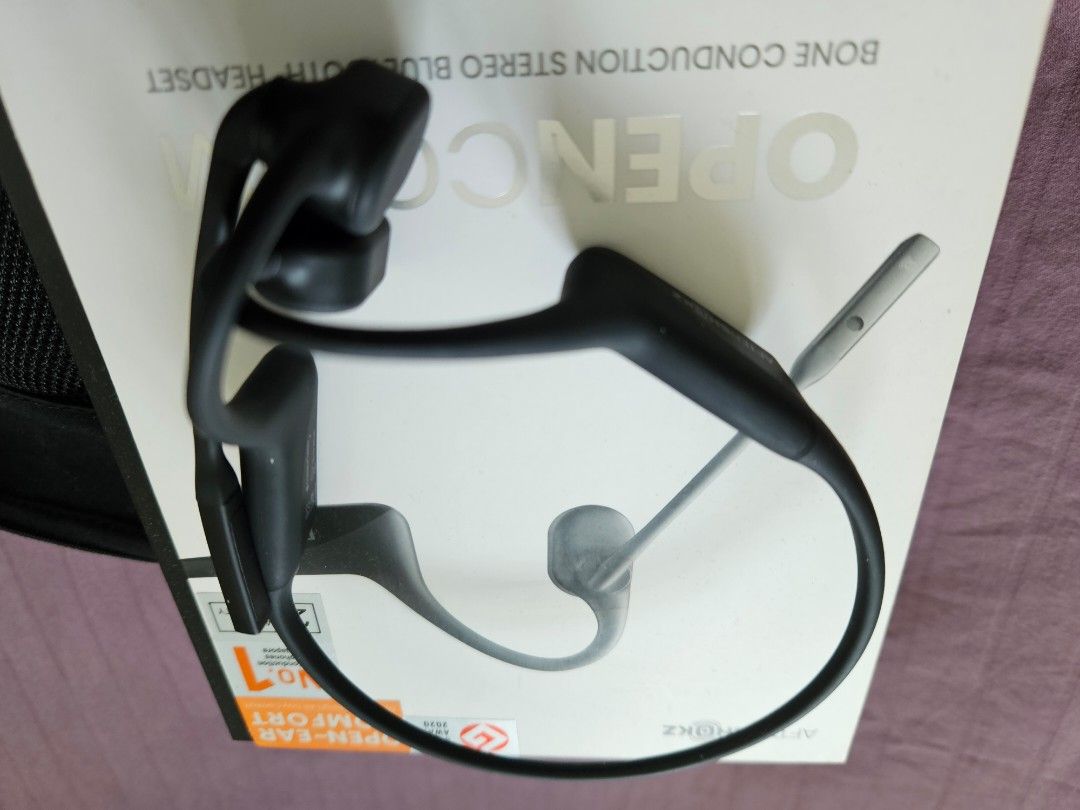 Opencomm bone conduction headset, Audio, Headphones & Headsets on Carousell