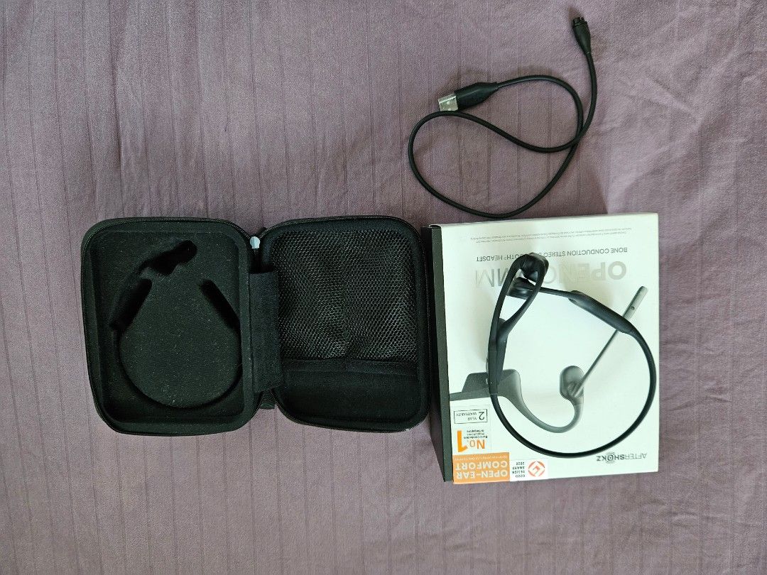 Opencomm bone conduction headset, Audio, Headphones & Headsets on Carousell