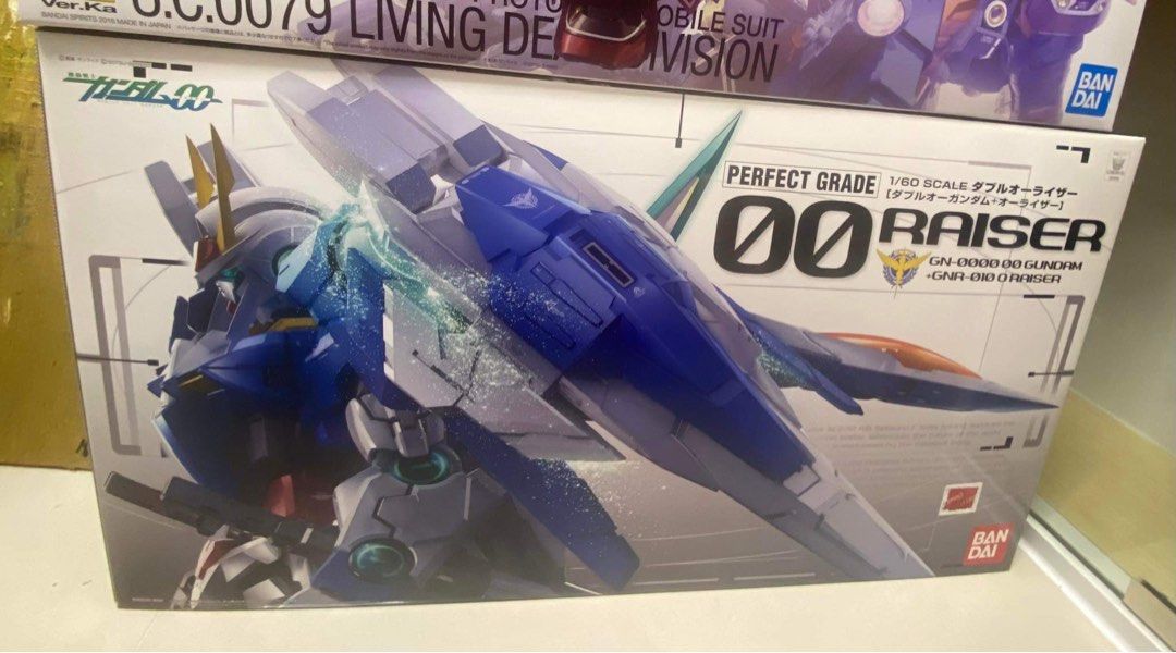 Original from Japan Bandai Gundam Perfect Grade 00 Raiser, Hobbies ...