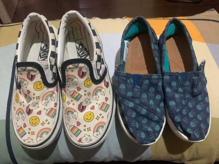 ORIGINAL VANS & TOMS on Carousell