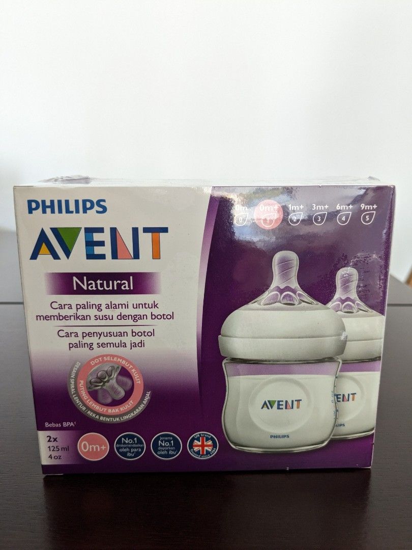 Philips Avent Milk Bottle 125ml, Babies & Kids, Nursing & Feeding ...