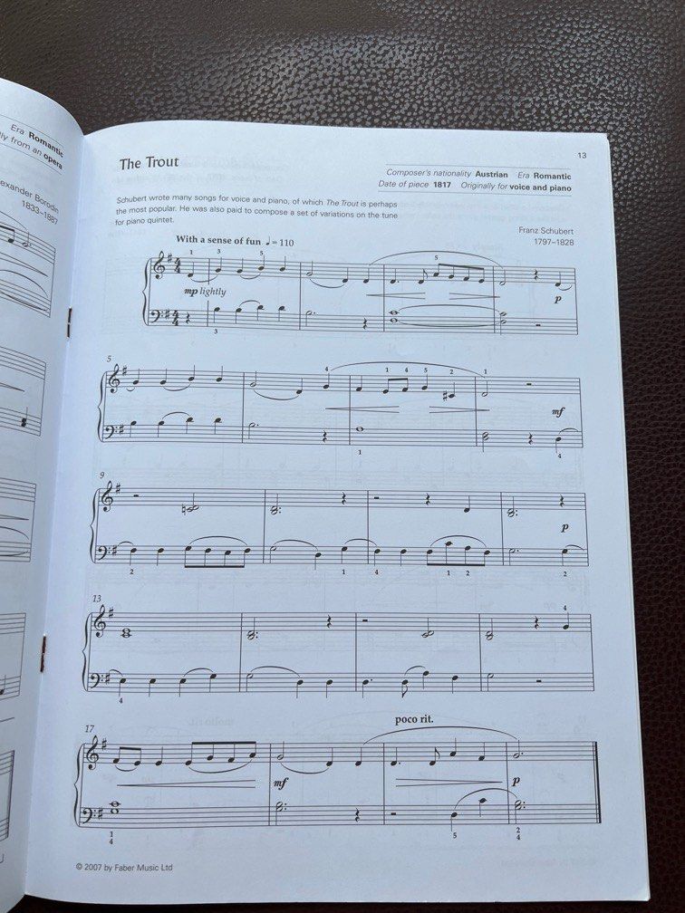 Piano book grade 1, Hobbies & Toys, Music & Media, Music Scores on ...