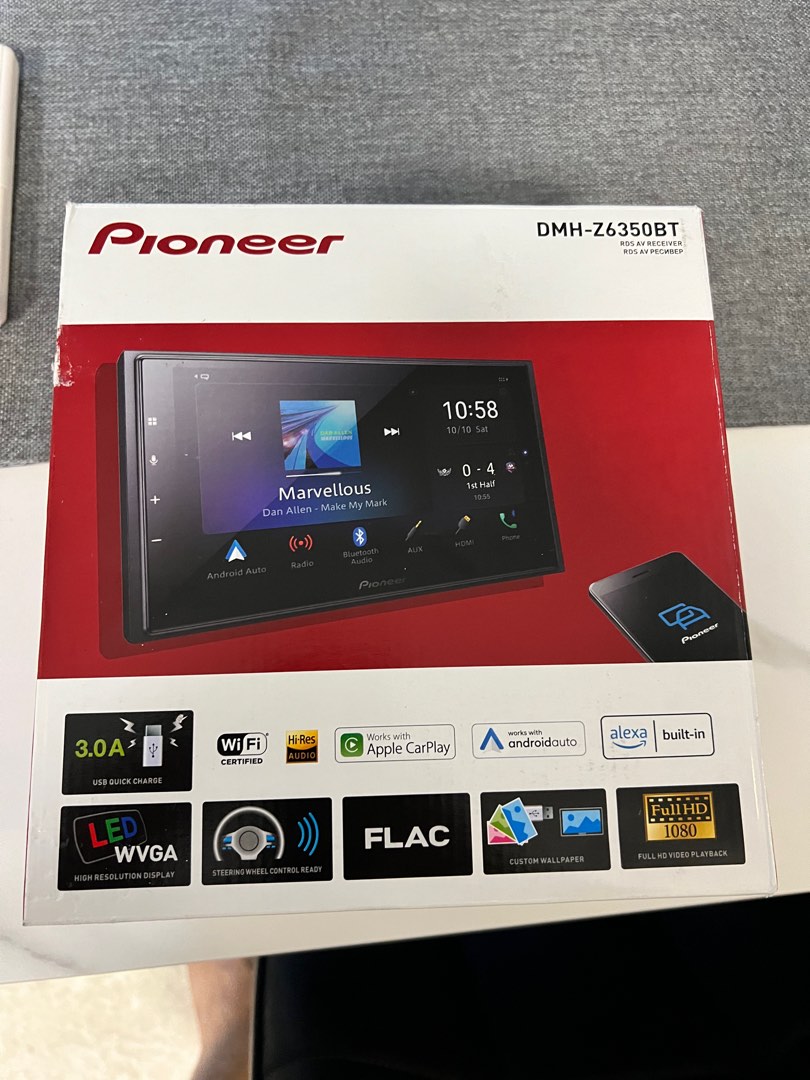 Pioneer DMH-Z6350BT, Car Accessories, Electronics & Lights on Carousell