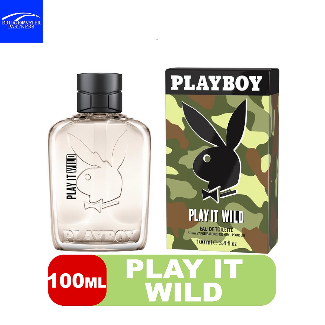 Playboy Play It Wild For Him EDT (100ml), Beauty & Personal Care ...