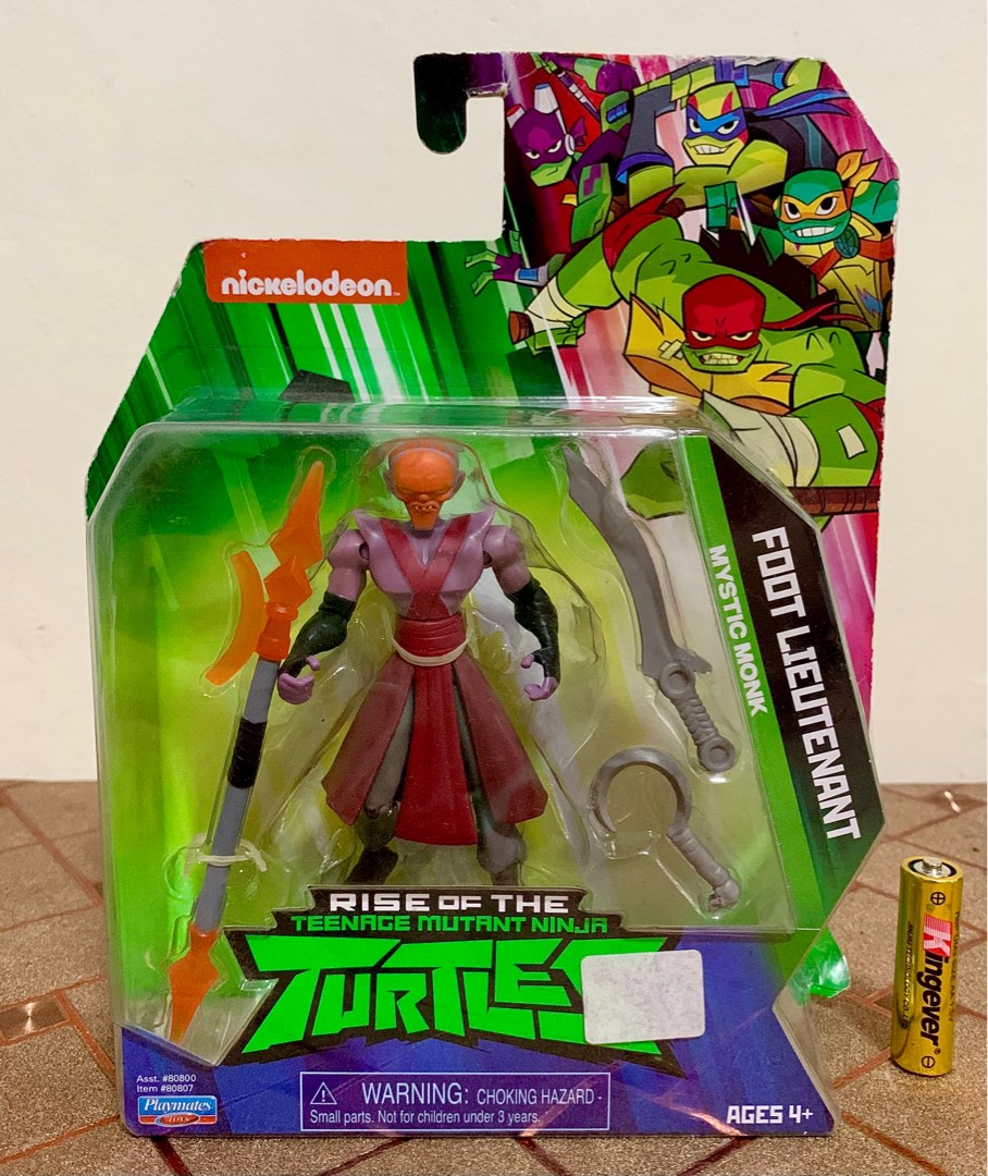 Playmates Toys Nickelodeon Rise of the TMNT - Foot Lieutenant on Carousell
