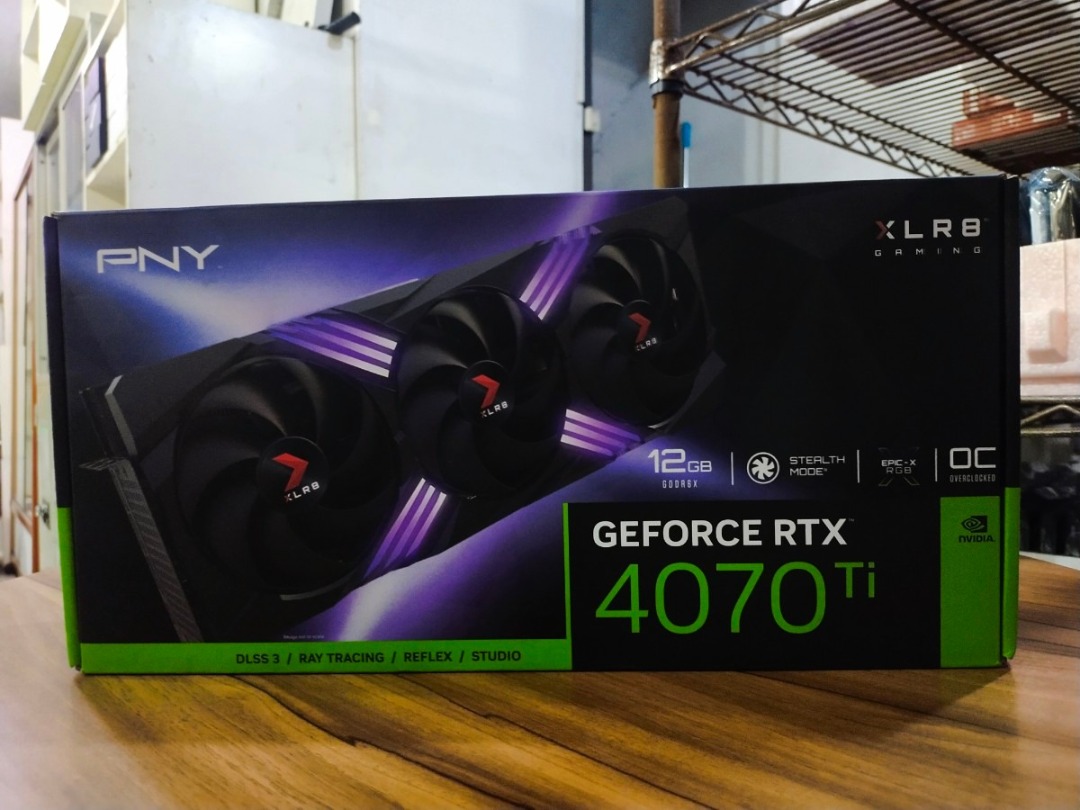PNY GeForce RTX™ 4070 Ti 12GB VERTO™ Triple Fan DLSS 3, Computers ...