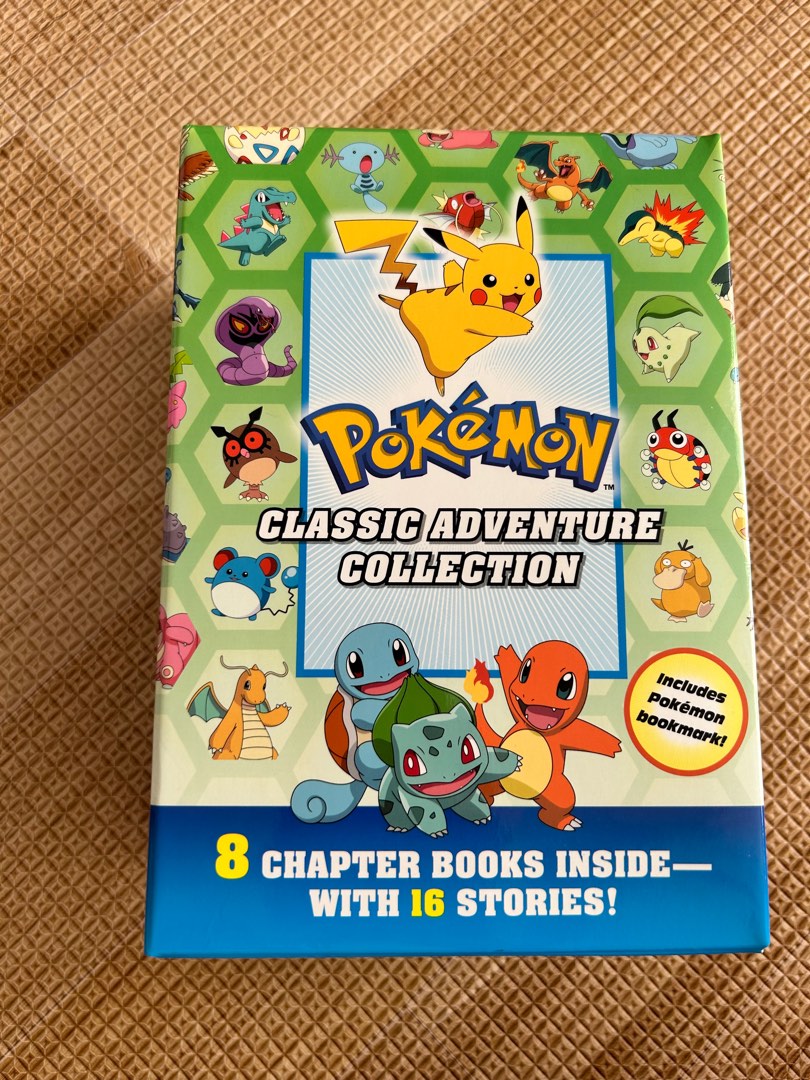 Pokemon Classic Adventure Collection set, Hobbies & Toys, Books ...