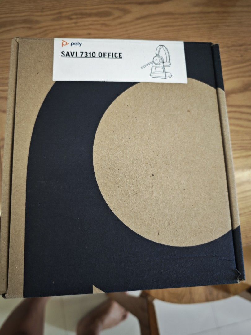 Poly Plantronics Savi 7310-M Office Mono Wireless DECT Headset, Audio ...