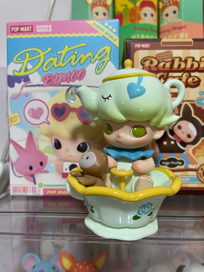 Pop Mart Dating Dimoo (Rotating Cup), Hobbies & Toys, Toys & Games on ...