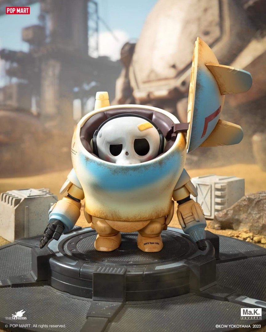 Popmart Labubu The Monsters X KOW YOKOYAMA Ma.K. - Sand Wave, Hobbies ...