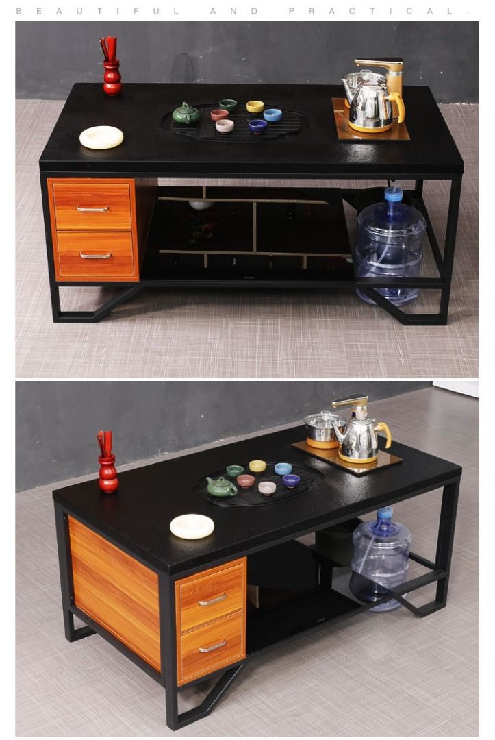 Pot Tea Table Kung Fu Coffee Living Room Desk Green Chinese Tea Office ...