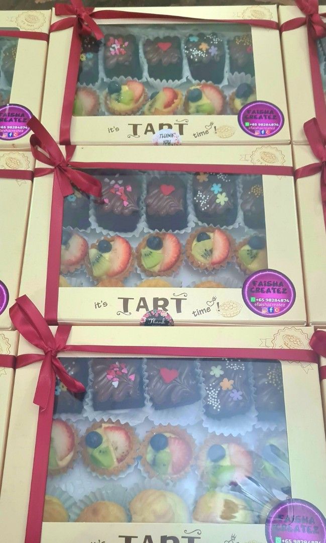 Premium Dessert Box, Food & Drinks, Homemade Bakes on Carousell