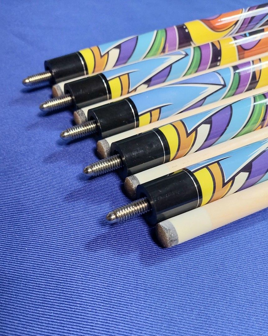 PRO SNIPER CUES - TAKO, Sports Equipment, Sports & Games, Billiards and Bowling on Carousell