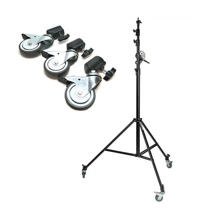 Professional Heavy Duty Swivel Caster Wheel 75mm x 3 Units set for ...