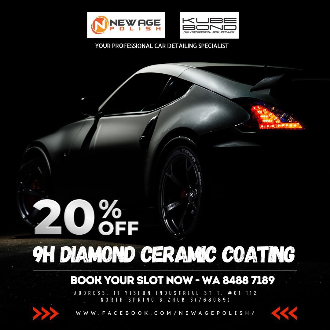 CAR DETAILING | PROMO 9H DIAMOND CERAMIC COATING, Car Accessories, Car ...