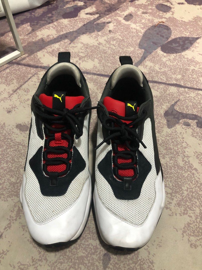 Puma spectra black high risk red, Men's Fashion, Footwear, Sneakers on ...