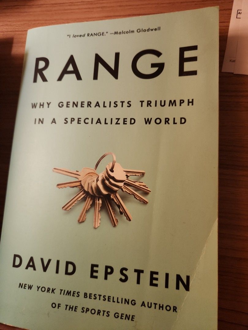 Range by David Epstein, Hobbies & Toys, Books & Magazines, Textbooks on ...