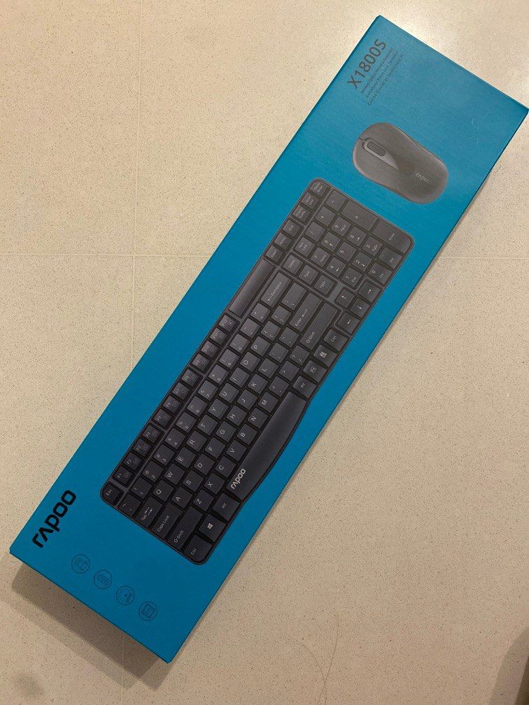 Rapoo Wireless Keyboard And Mouse Computers And Tech Parts And Accessories Computer Keyboard On